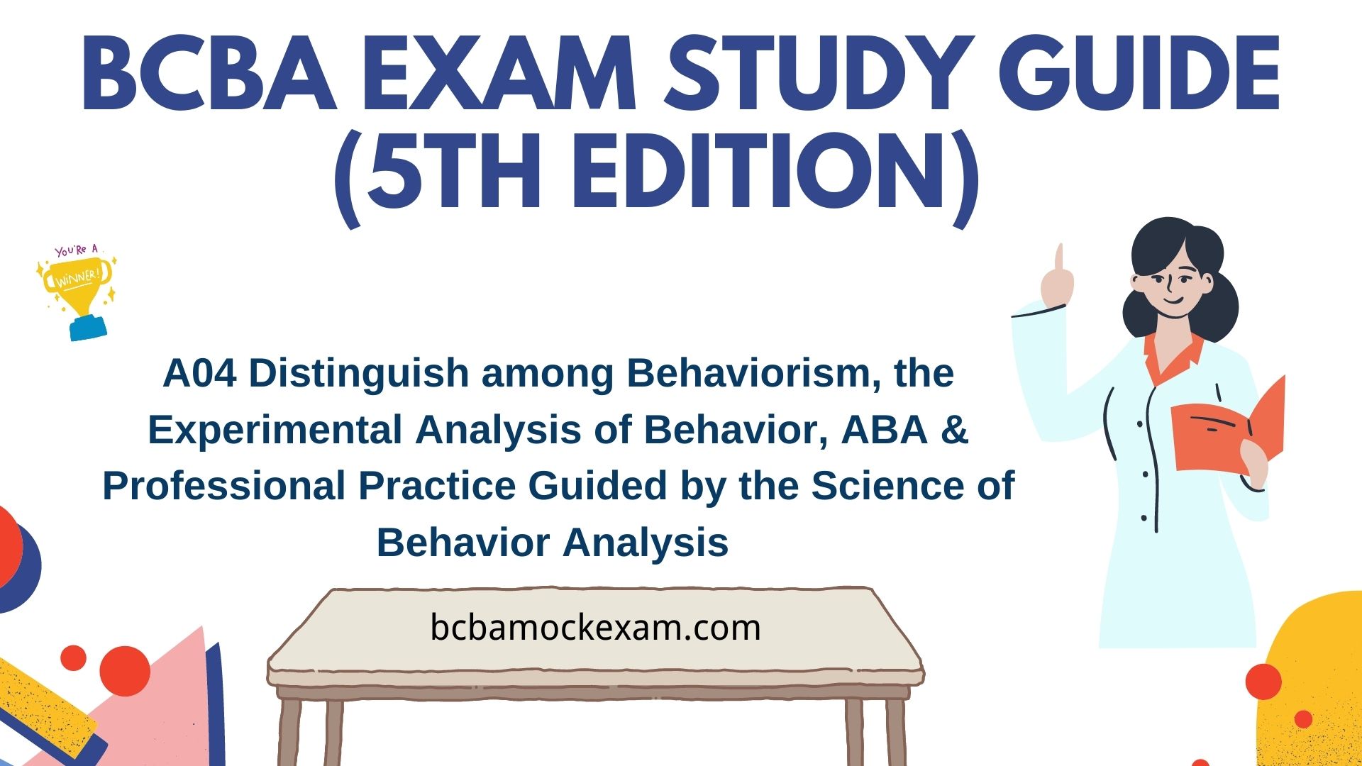 Distinguish among behaviorism, the experimental analysis of behavior ...