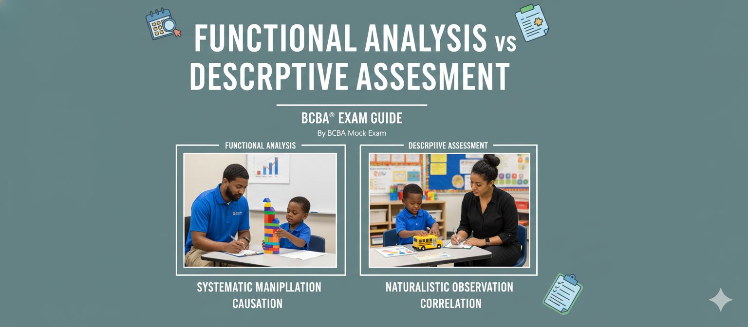 Functional Analysis vs Descriptive Assessment in ABA