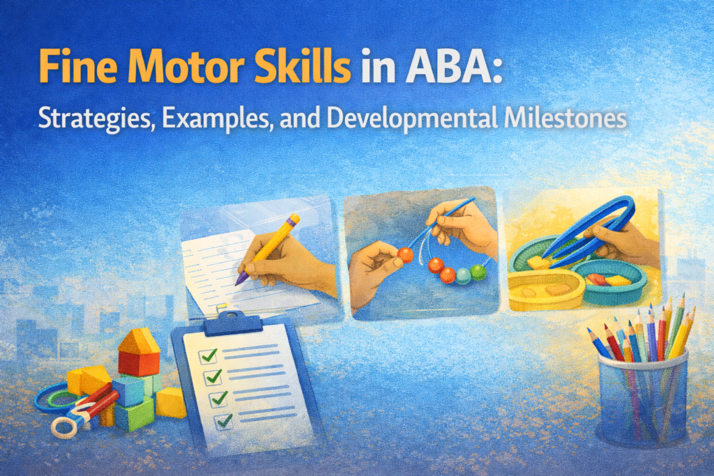 Fine Motor Skills in ABA: Definition, Development, and Teaching ...