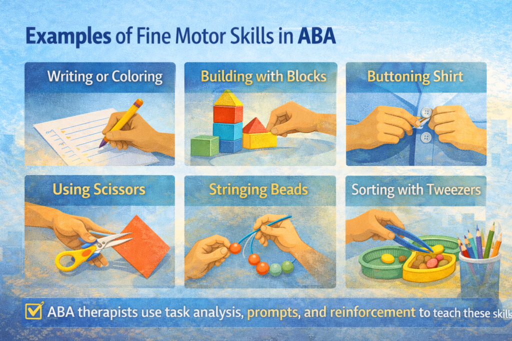 Fine Motor Skills in ABA: Definition, Development, and Teaching ...