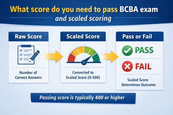 What Score Do You Need to Pass BCBA Exam?