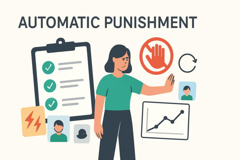 Automatic Punishment in ABA: Definition, Examples & BCBA Gui