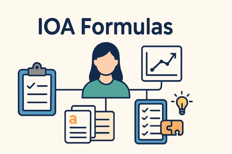 IOA Formulas: BCBA Exam Guide with ABA Examples