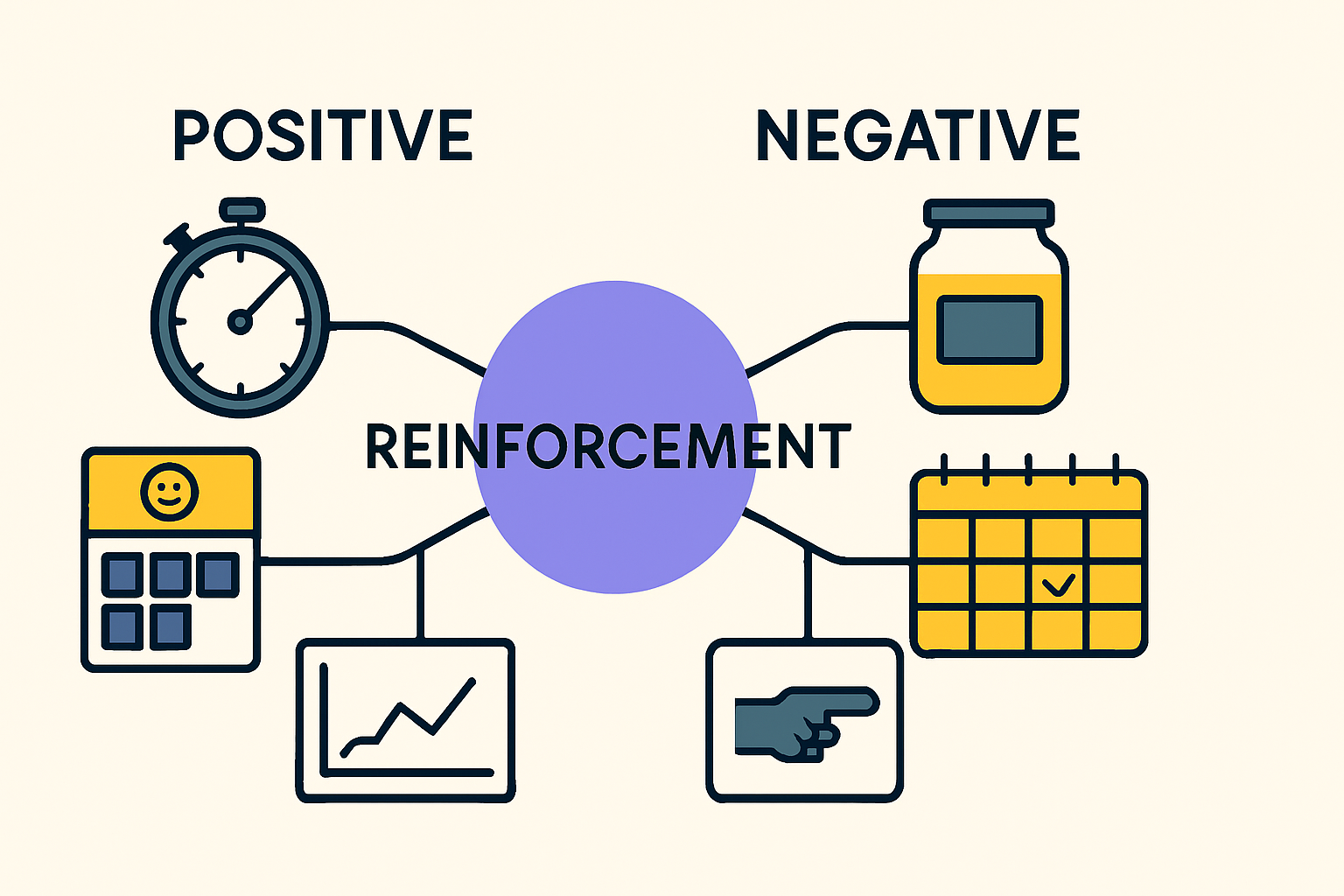 Positive and Negative Reinforcement and Punishment: BCBA Exa