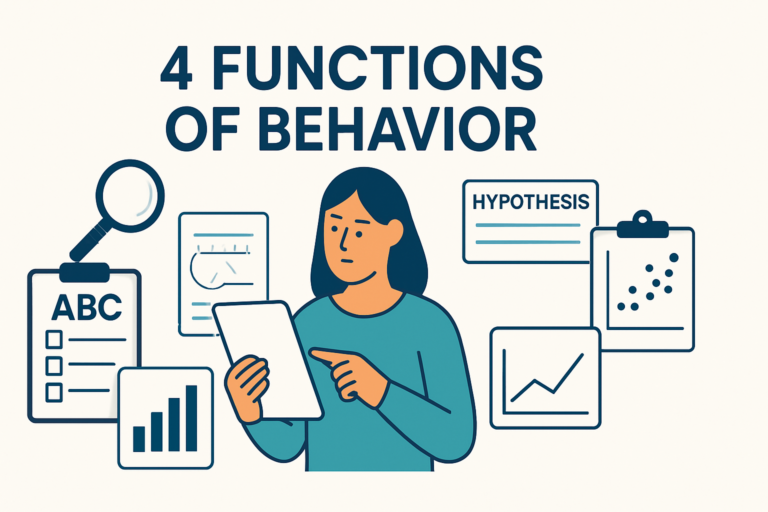 4 Functions of Behavior: ABA Guide with Examples & BCBA Tips