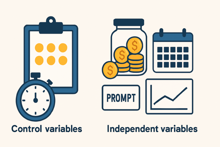 control variable independent variable: Control Variable vs I