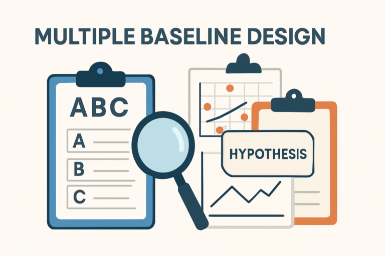 Multiple Baseline Design: ABA Examples & BCBA Exam Guide