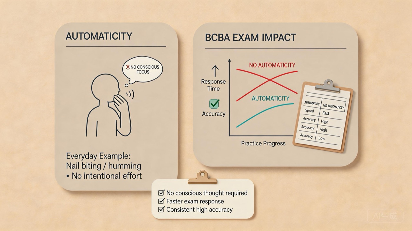 Automaticity Definition: ABA Examples & BCBA Exam Tips